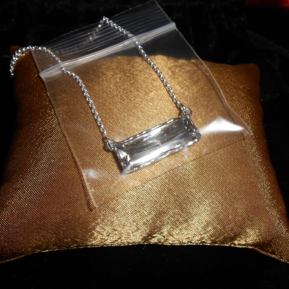 Grace & Heart | Jewelry | Grace Heart Crytal Necklace New | Poshmark